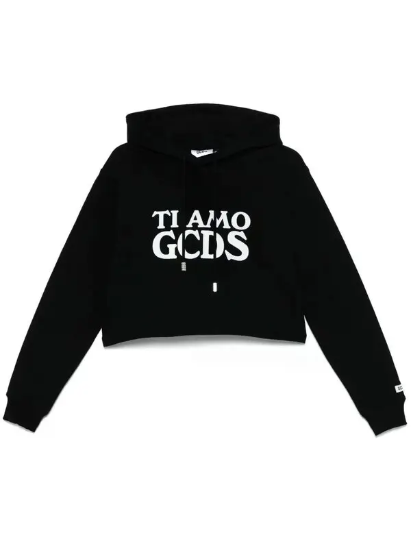Gcds Ti Amo Print Hoodie