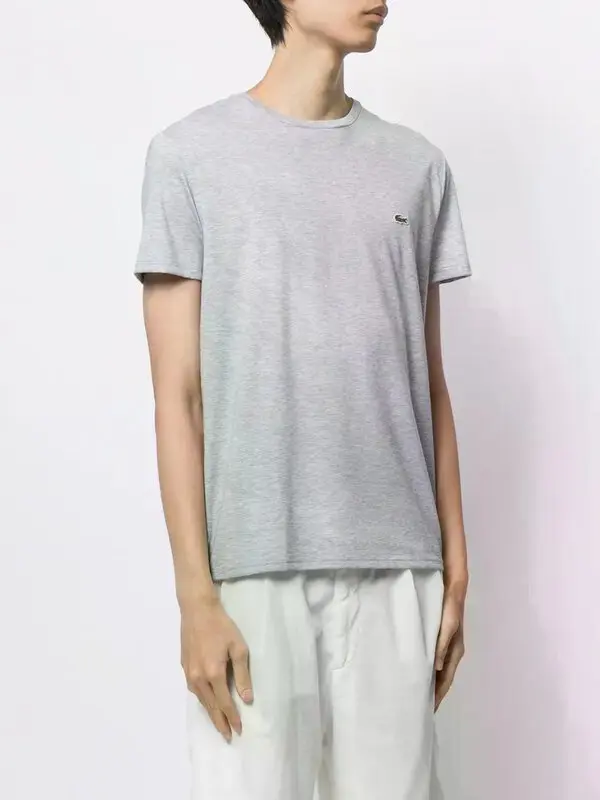 Lacoste Logo-patch T-shirt - Grey
