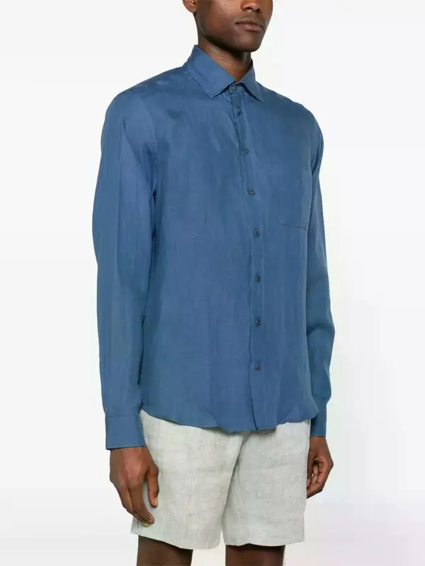Sease Button-up Hemp Shirt