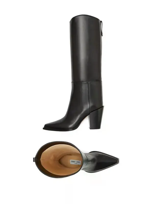 JIMMY CHOO Cece 80mm Pointed-toe Boots