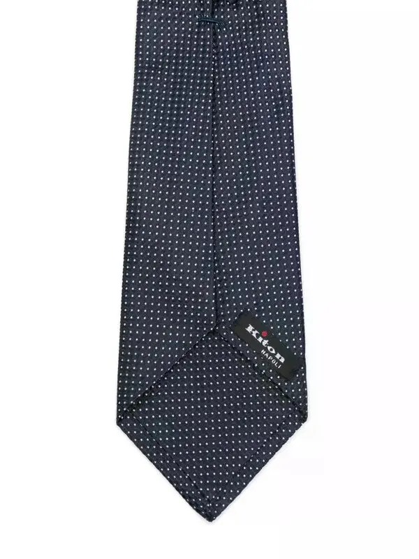 Kiton Patterned Jacquard Neck Tie