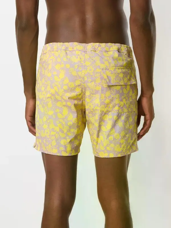 AMIR SLAMA Floral Tactel Swim Shorts