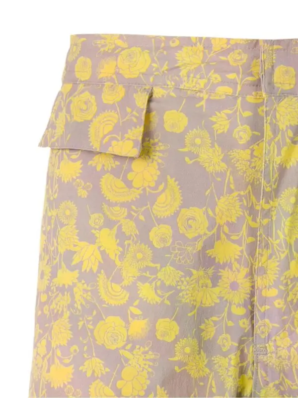 AMIR SLAMA Floral Tactel Swim Shorts