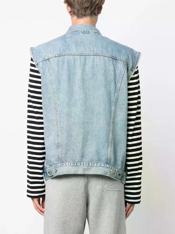 LEVI'S Relaxed Fit Denim Trucker Vest