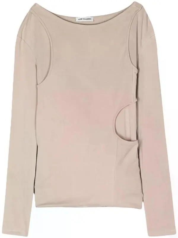 LOW CLASSIC Long Sleeve Layered Top