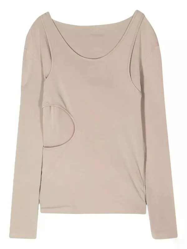 LOW CLASSIC Long Sleeve Layered Top