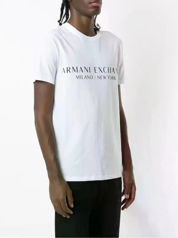 Armani Exchange Logo-print Cotton T-shirt