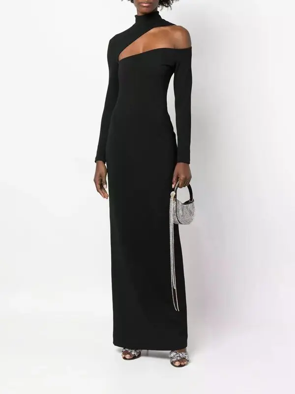 Magda Butrym Crystal-embellished Shoulder Bag - Black
