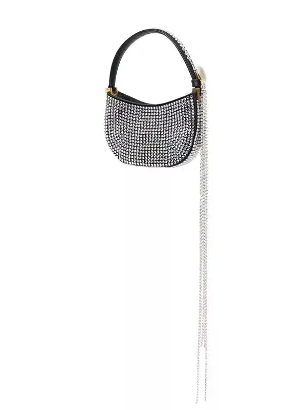 Magda Butrym Crystal-embellished Shoulder Bag - Black