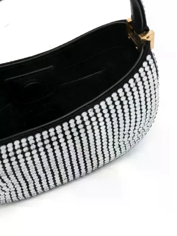 Magda Butrym Crystal-embellished Shoulder Bag - Black