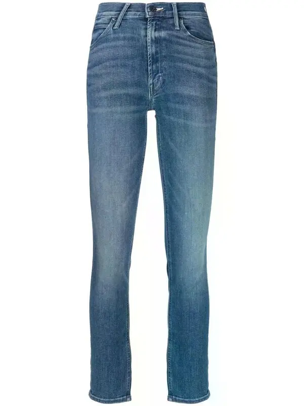 MOTHER Dazzler Mid-rise Slim-cut Jeans