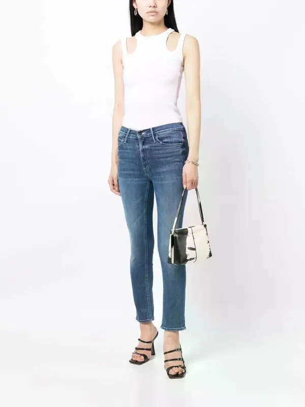 MOTHER Dazzler Mid-rise Slim-cut Jeans