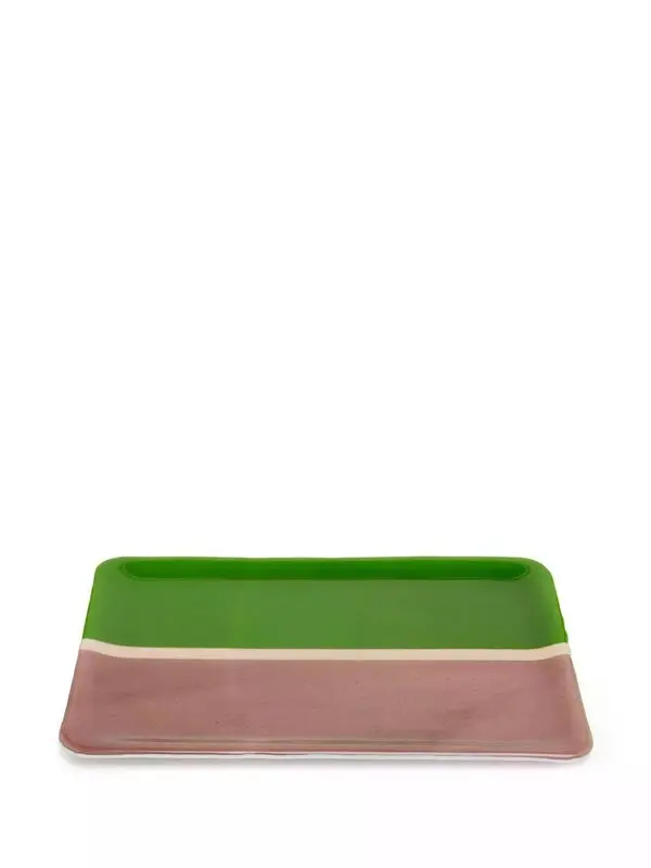 LES-OTTOMANS Murano Colour-block Tray
