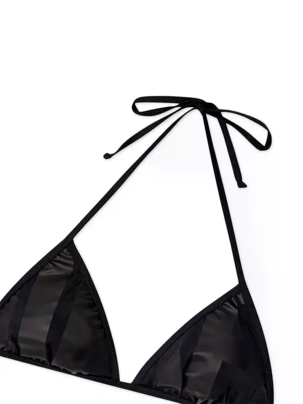 DIESEL® Triangle Bikini Top - Black