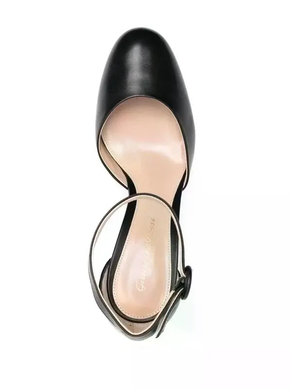 GIANVITO ROSSI Holly D'orsay Platform Pumps - Black