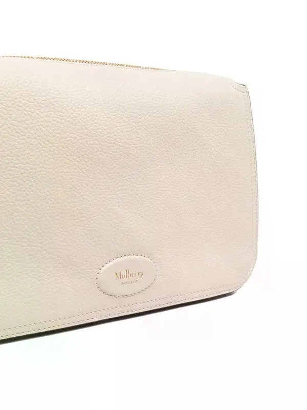 Mulberry Billie Foldover-top Crossbody Bag - Neutrals