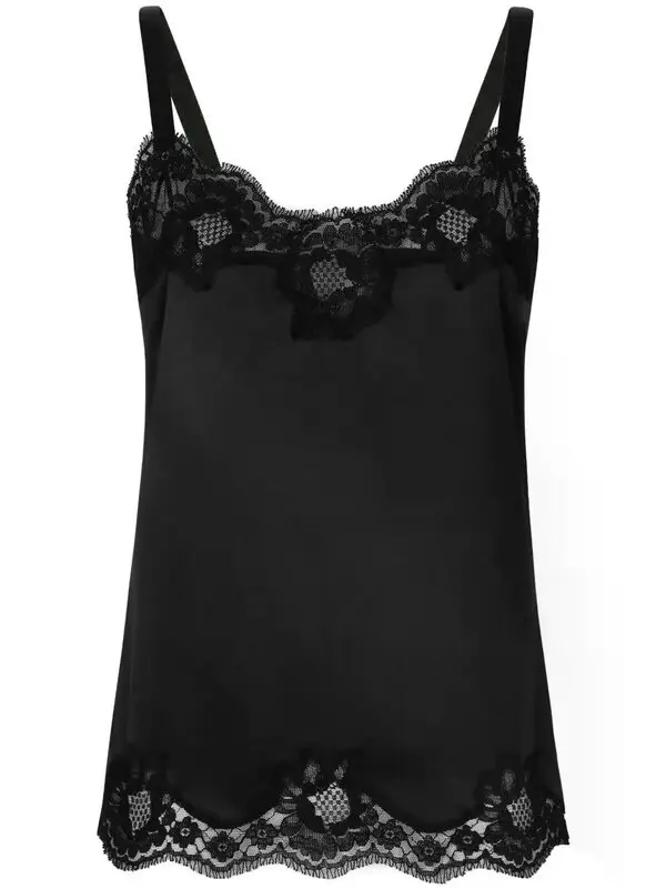Dolce & Gabbana Lace-trim Cami Top