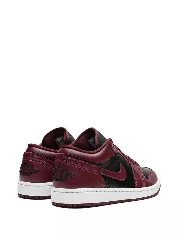 JORDAN 1 Low Dark Beetroot Sneakers - Black