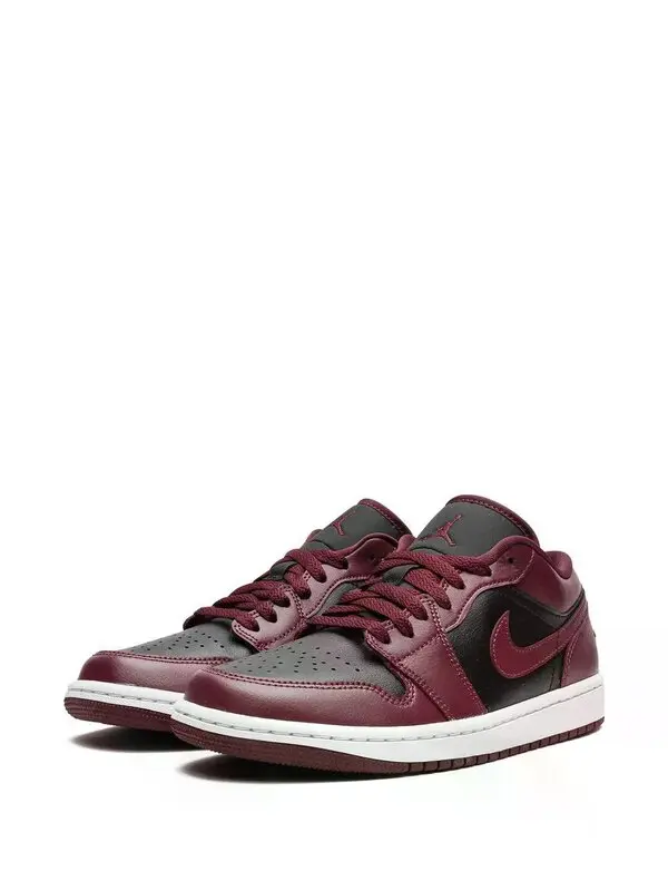 JORDAN 1 Low Dark Beetroot Sneakers - Black