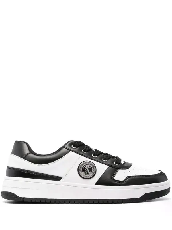 Just Cavalli Colourblock Leather Sneakers