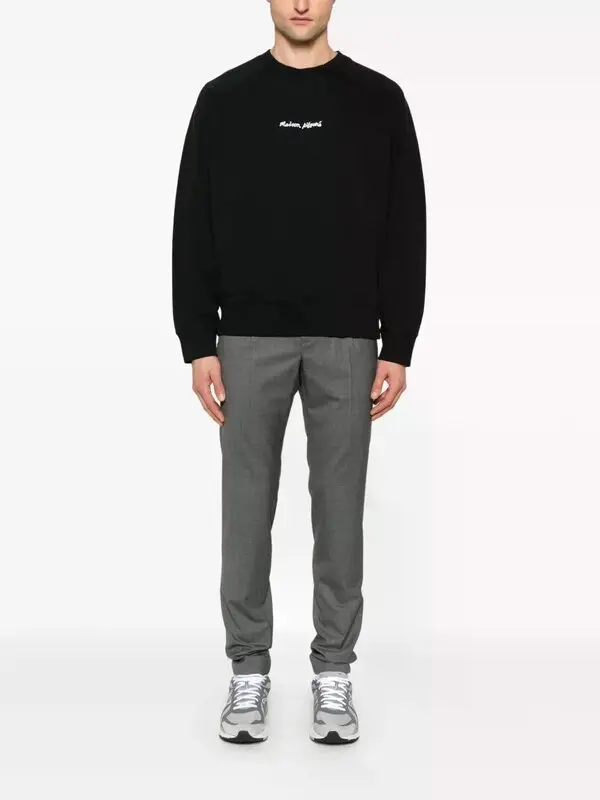 Maison Kitsuné Logo-embroidered Sweatshirt