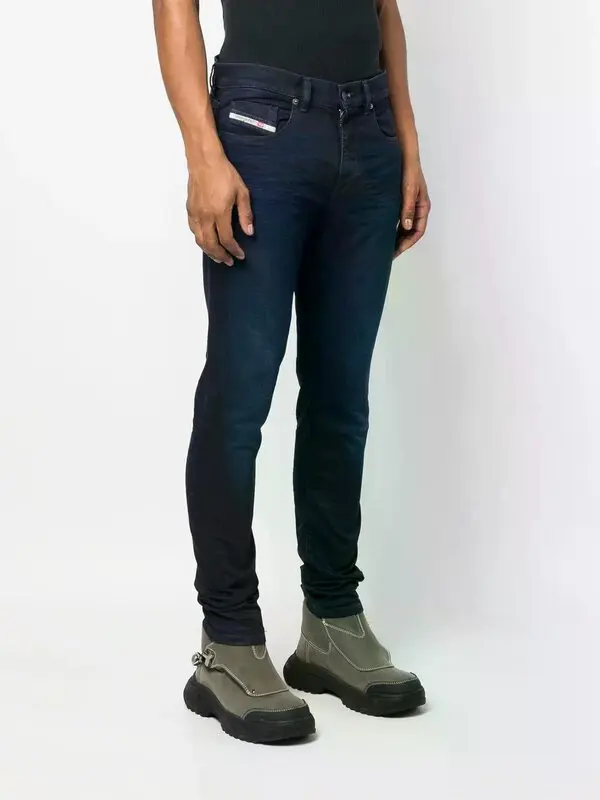 DIESEL® D-strukt Slim-cut Jeans - Blue
