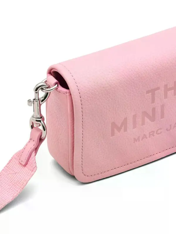 Marc Jacobs Leather Crossbody Bag - Pink