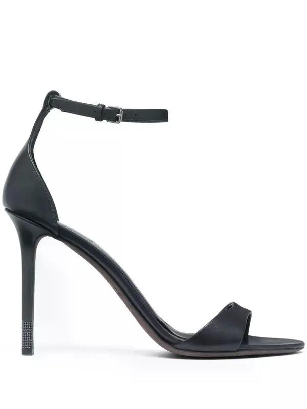 Brunello Cucinelli Nappa Leather Heeled Sandals