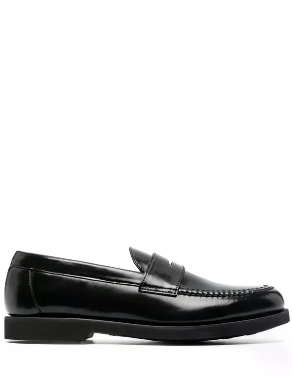 SEBAGO Leather Slip-on Loafers