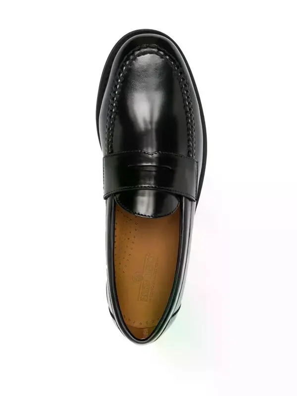 SEBAGO Leather Slip-on Loafers