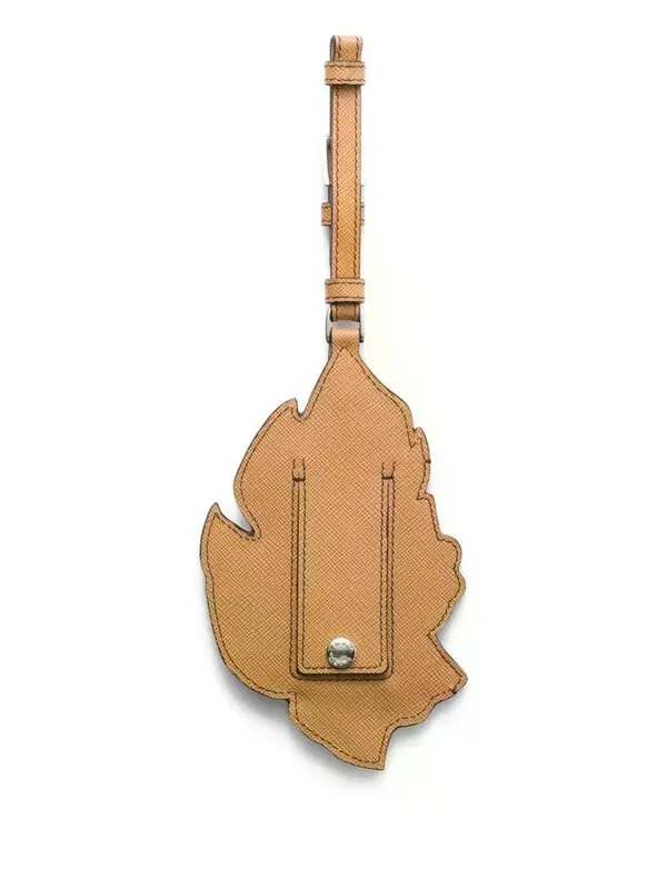 Prada Leaf-shaped Name Tag