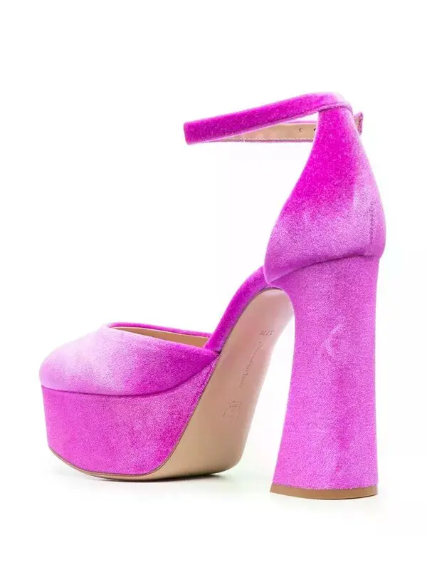 GIANVITO ROSSI 120mm Heeled Suede Pumps