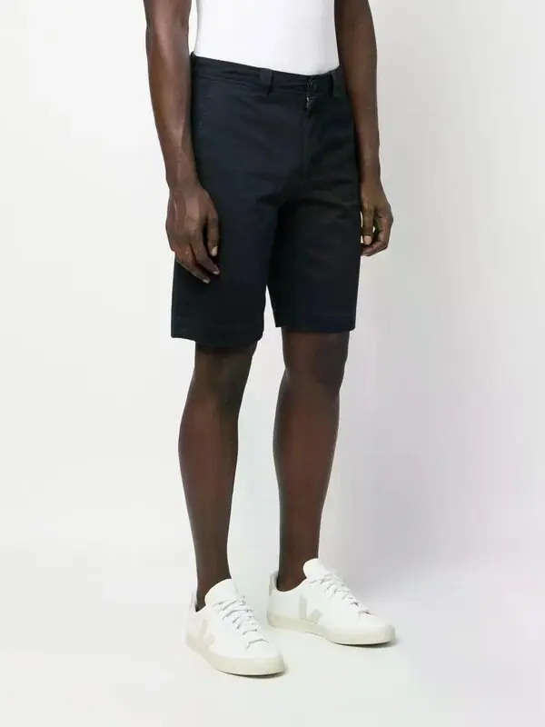 Woolrich Cotton Chino Shorts - Blue