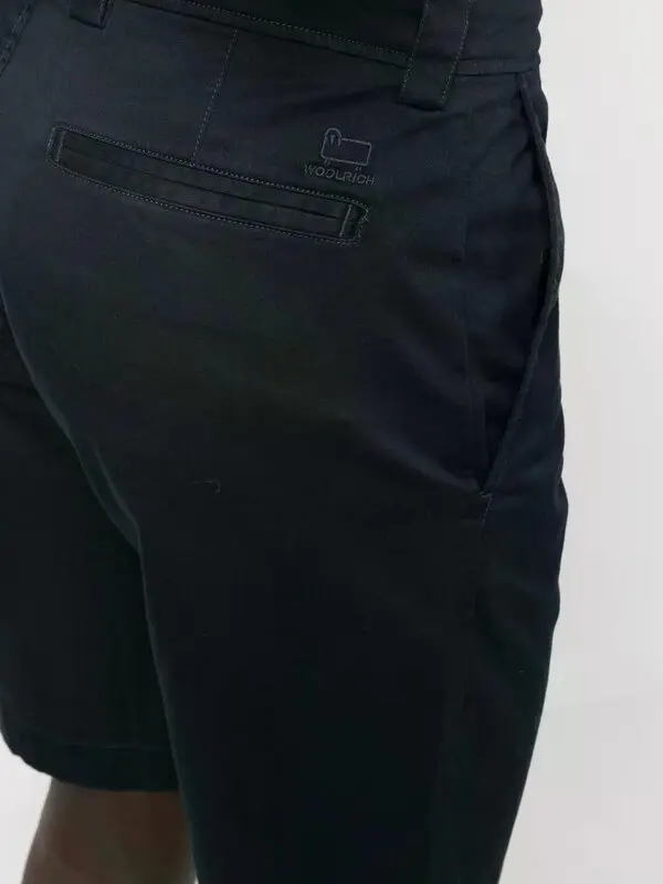 Woolrich Cotton Chino Shorts - Blue