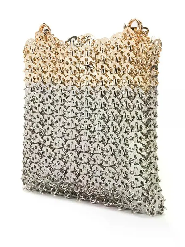 Rabanne Iconic Skyline 1969 Tote Bag - Silver