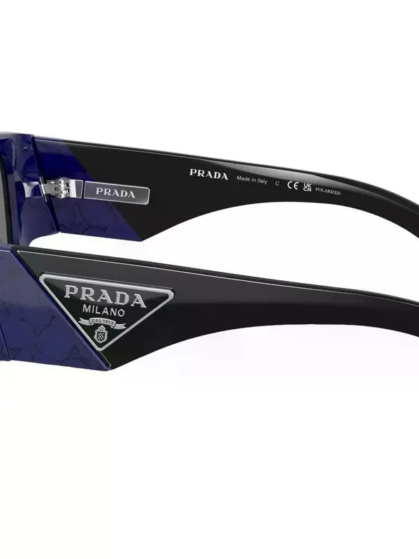 Prada Square-frame Sunglasses - Blue