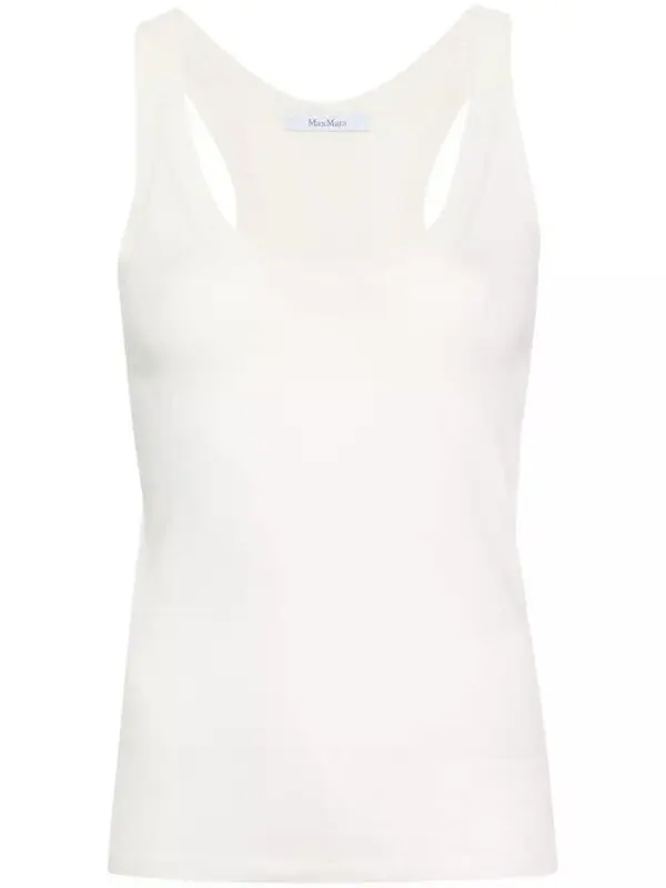 Max Mara Scoop-neck Knitted Top
