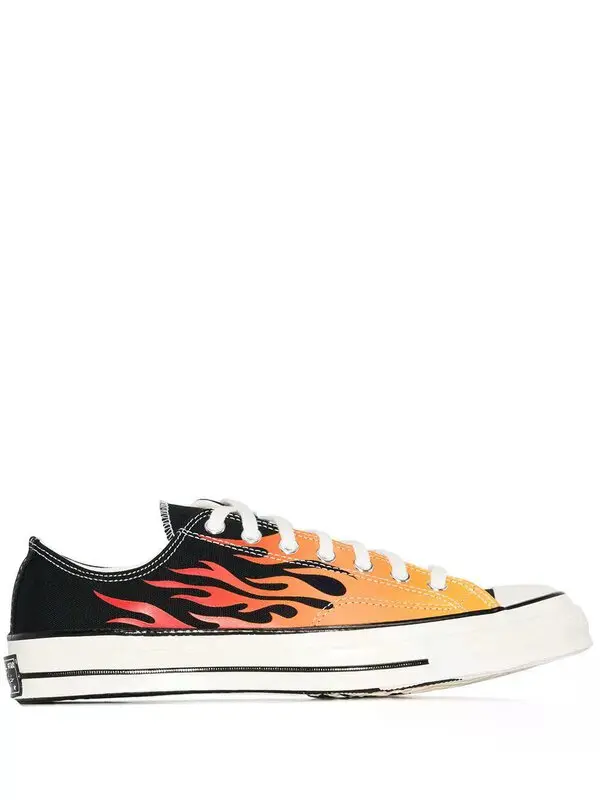 CONVERSE Chuck 70 Ox Flames Sneakers - Black