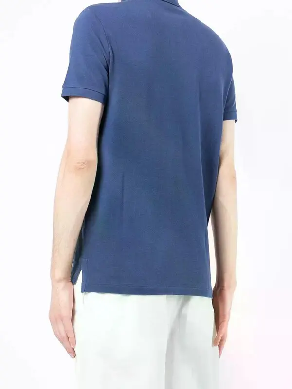 Polo Ralph Lauren Embroidered Logo Polo Shirt - Blue
