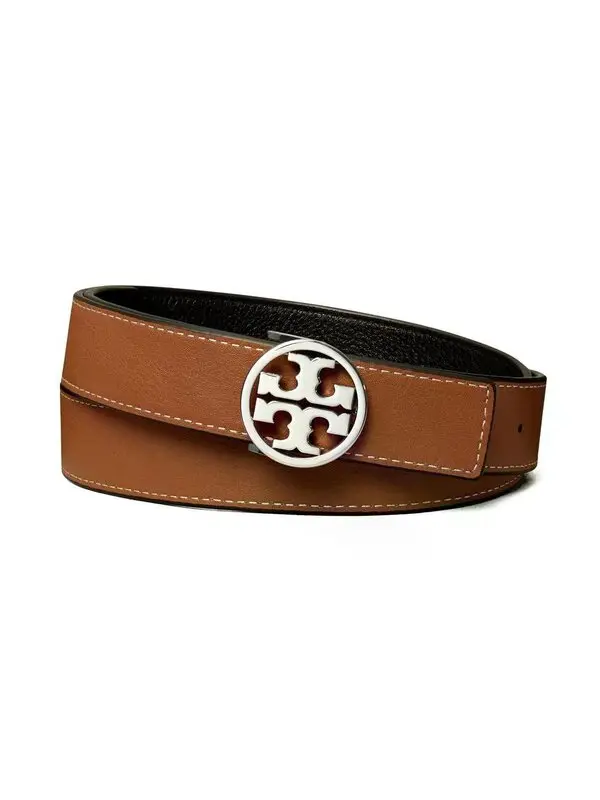 Tory Burch Miller Reversible Belt - Black
