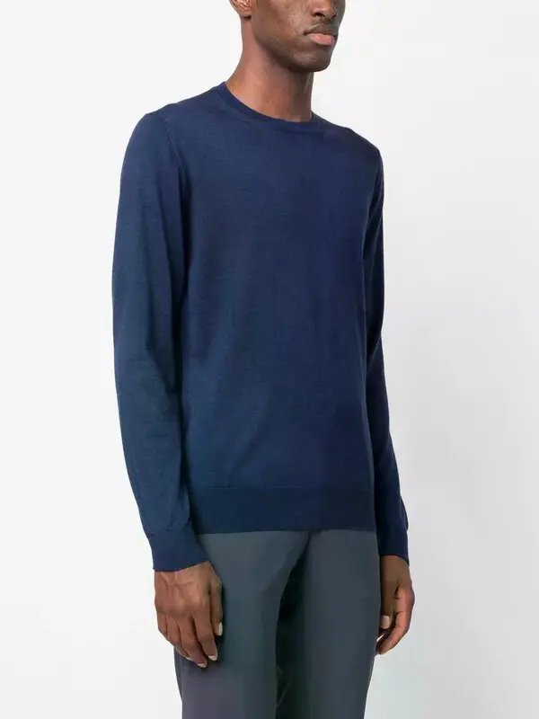 Fedeli Ribbed Crew Neck Jumper