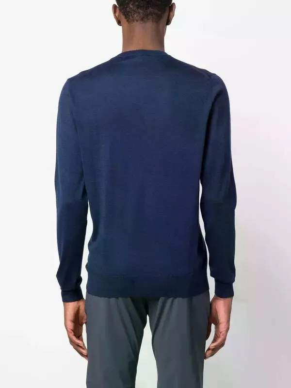 Fedeli Ribbed Crew Neck Jumper