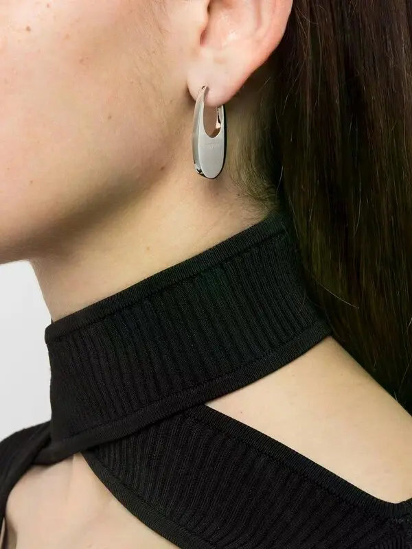 Coperni Medium Swipe Logo Earrings