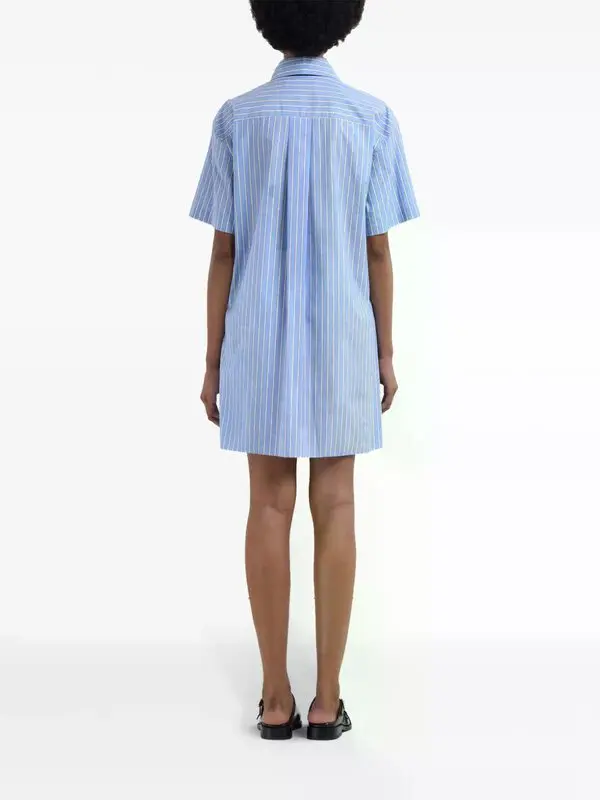 Marni Striped Shirt Mini Dress