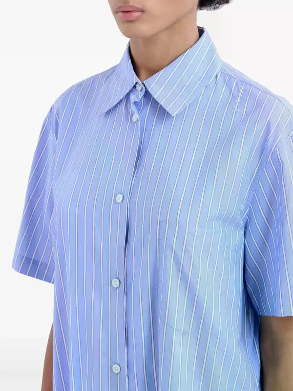 Marni Striped Shirt Mini Dress