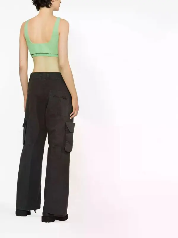 GANNI Suiting Crop Top