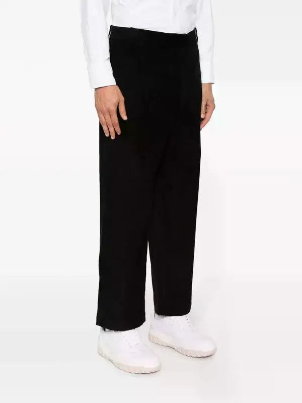 Thom Browne Corduroy Trousers With Rwb Stripe
