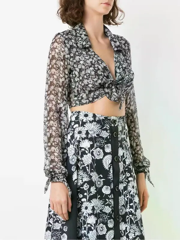 AMIR SLAMA Silk Margarida Shirt