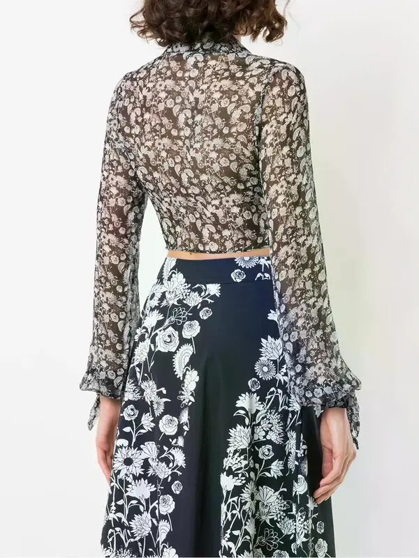 AMIR SLAMA Silk Margarida Shirt