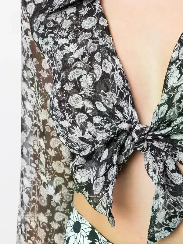 AMIR SLAMA Silk Margarida Shirt